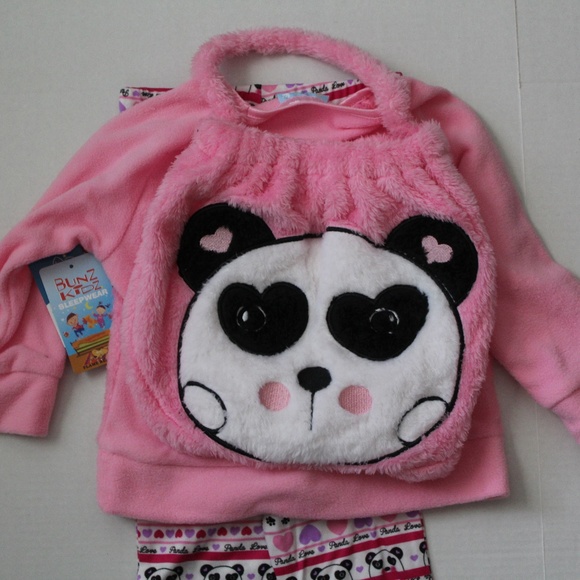 Bunz Kidz Sleepwear | Pajamas | Panda Face Toddler Girl Pj | Poshmark